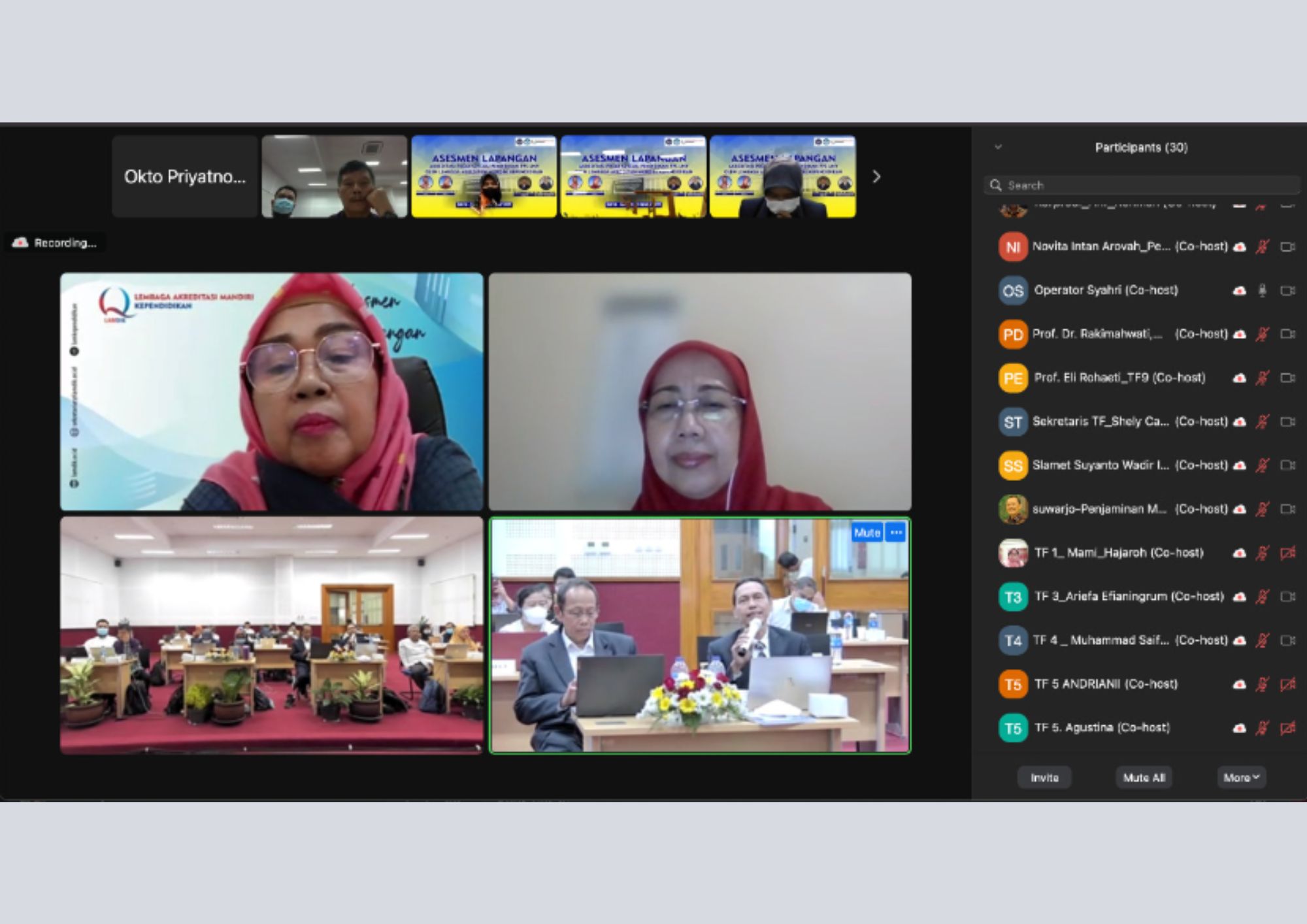 Asesmen Lapangan Program Studi S3 Ilmu Pendidikan Pascasarjana oleh ...